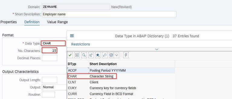 How to Create Table in SAP ABAP [With Columns] - SAPfaqs.com