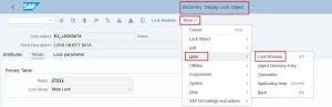How to Create Lock Object in SAP ABAP? - SAPfaqs.com