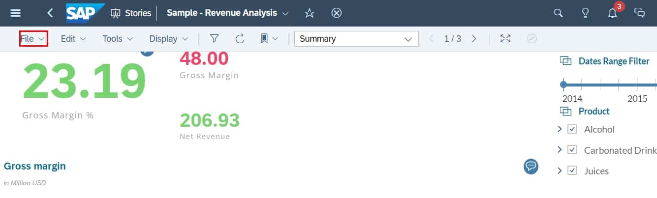 How to Create SAP Analytics Cloud Story - SAPfaqs.com