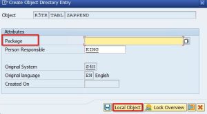 How to Create Append Structure in SAP ABAP - SAPfaqs.com